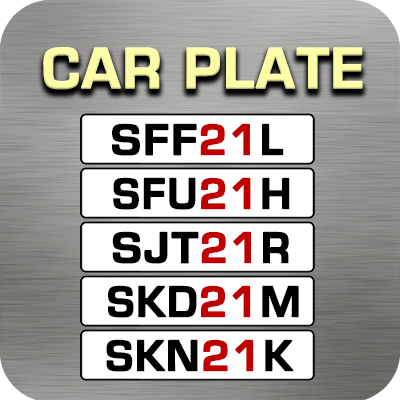 Car Plate | AUTOBAHN MOTORS